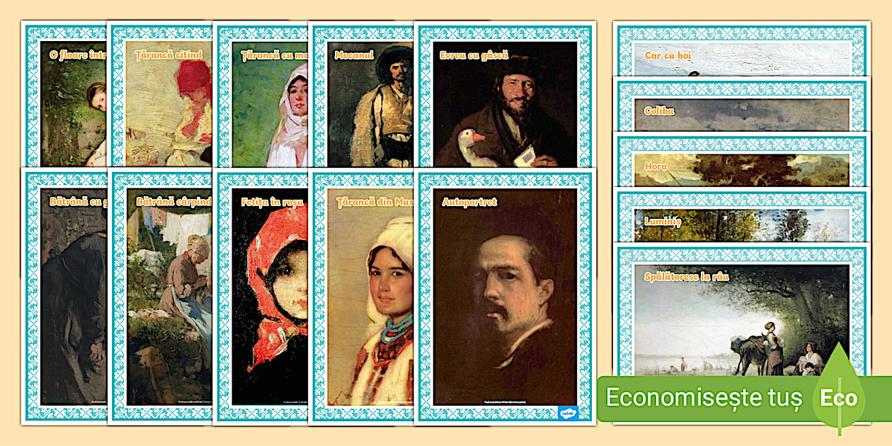 Picturi ale lui Nicolae Grigorescu – Fotografii - Twinkl