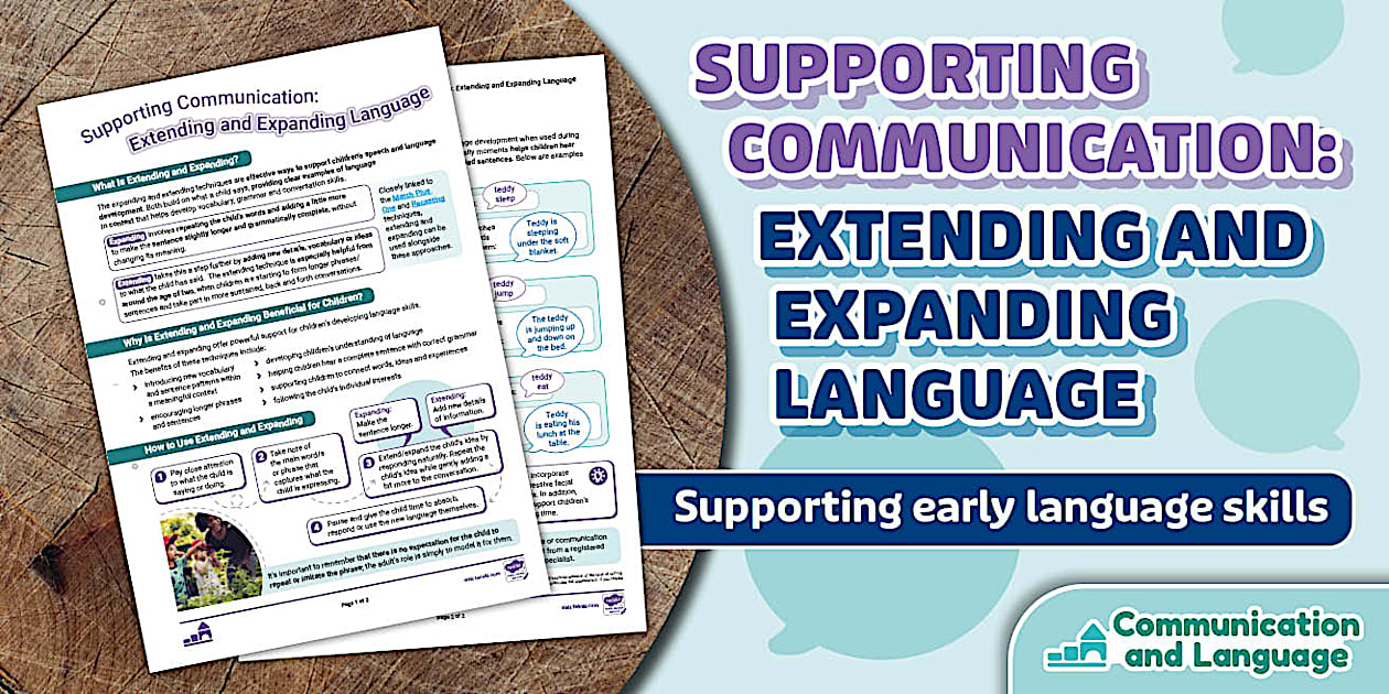 Supporting Communication: Extending and Expanding Language