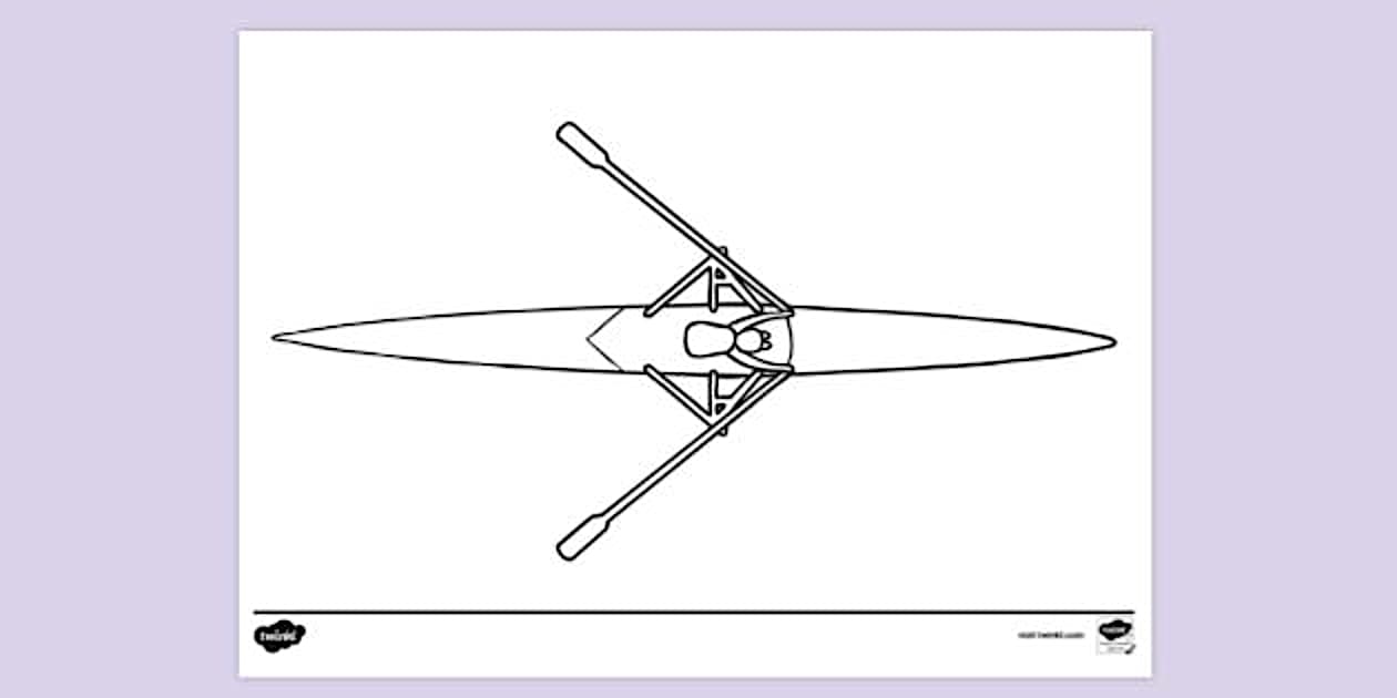 Single Scull Colouring | Colouring Sheets (teacher made)