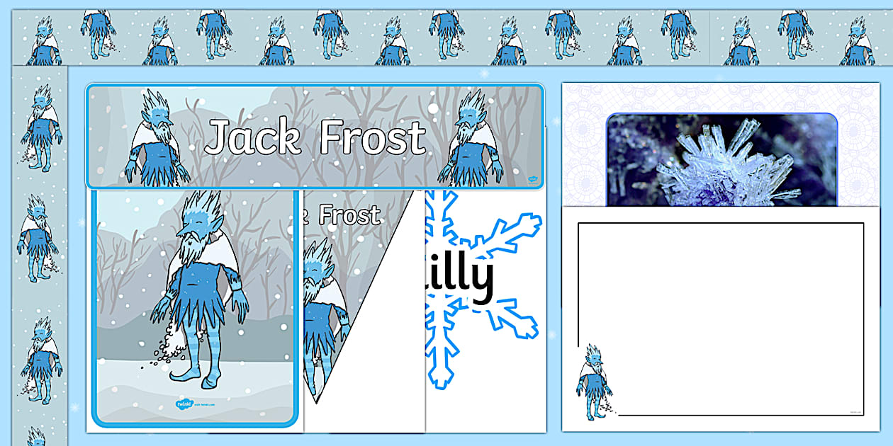 Jack Frost Display Pack (teacher made) - Twinkl