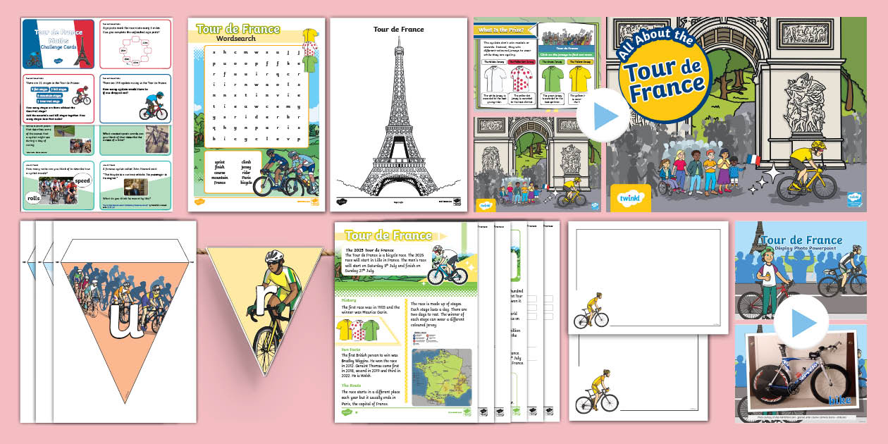 KS1 Tour de France Resource Pack