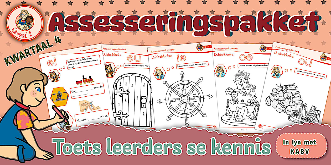 Gr1 Klanke Kwt 4 – Assesseringspakket (KABV Belyn)