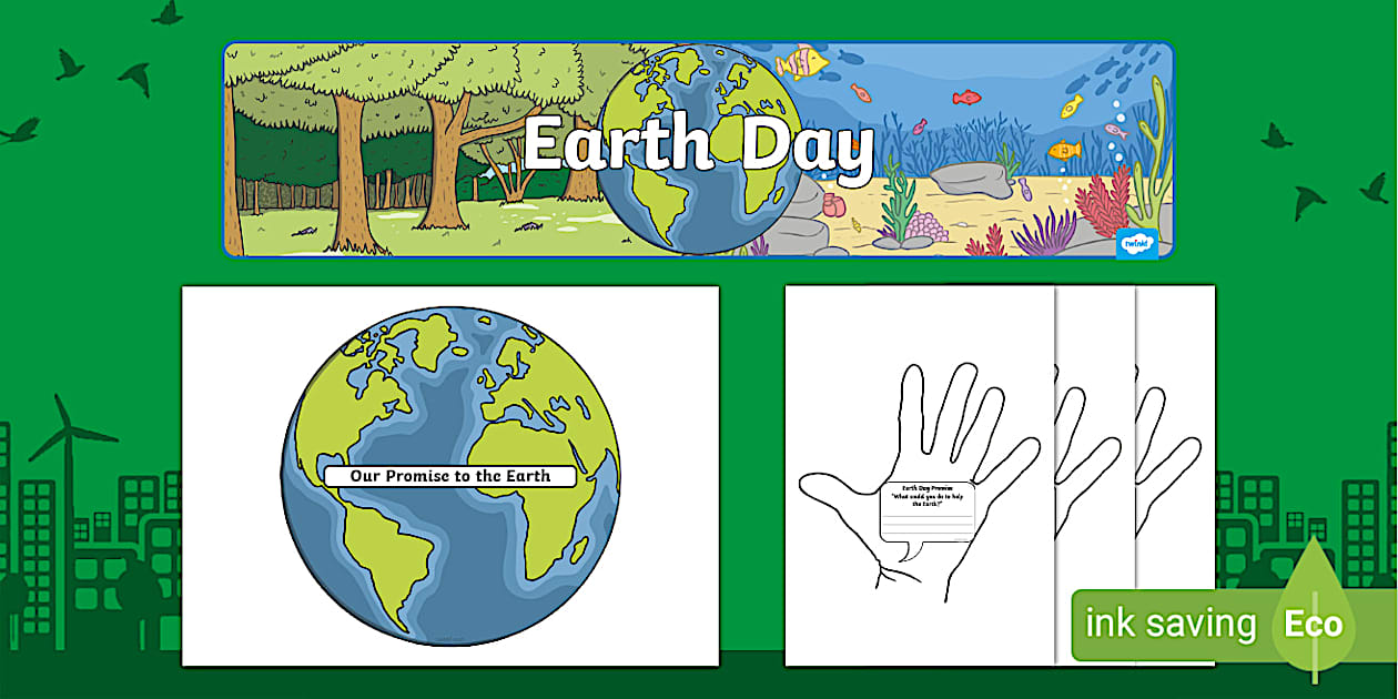 Earth Day Meaning Bulletin Board Pack – Twinkl Resources