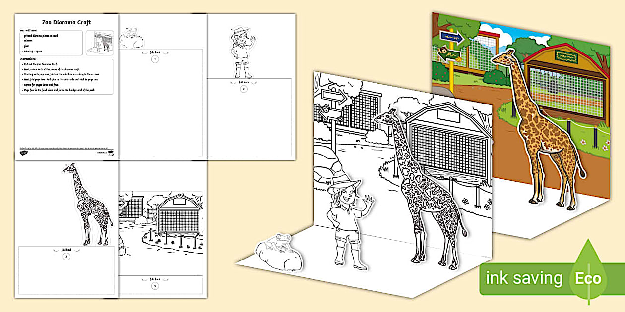 Zoo Diorama Craft