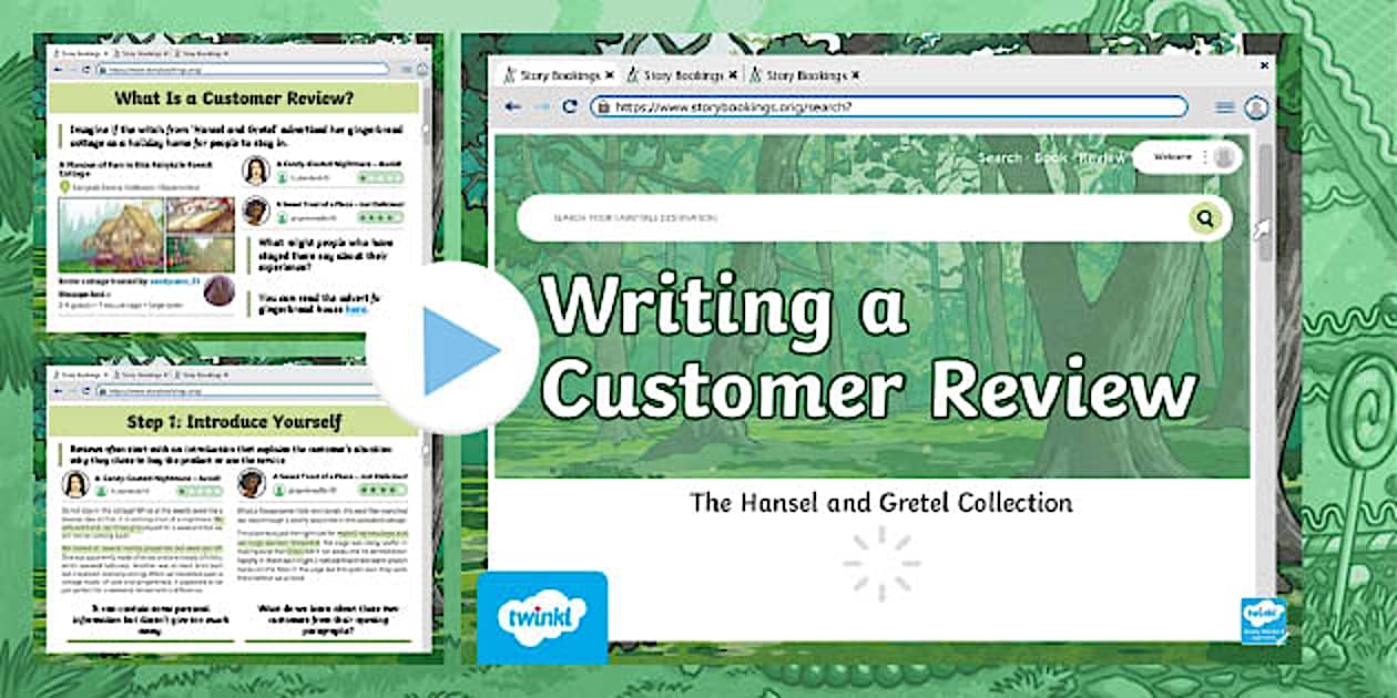 Writing a Customer Review KS2 PowerPoint - Twinkl
