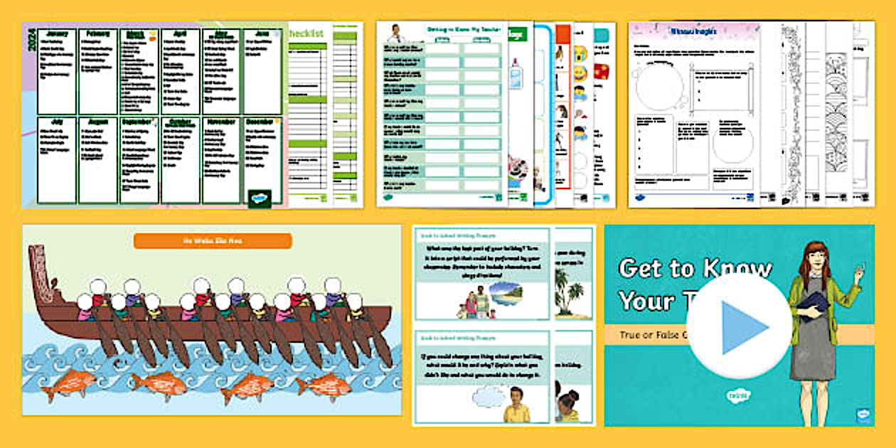 Back to School Activities | New Zealand | Years 0 to 6