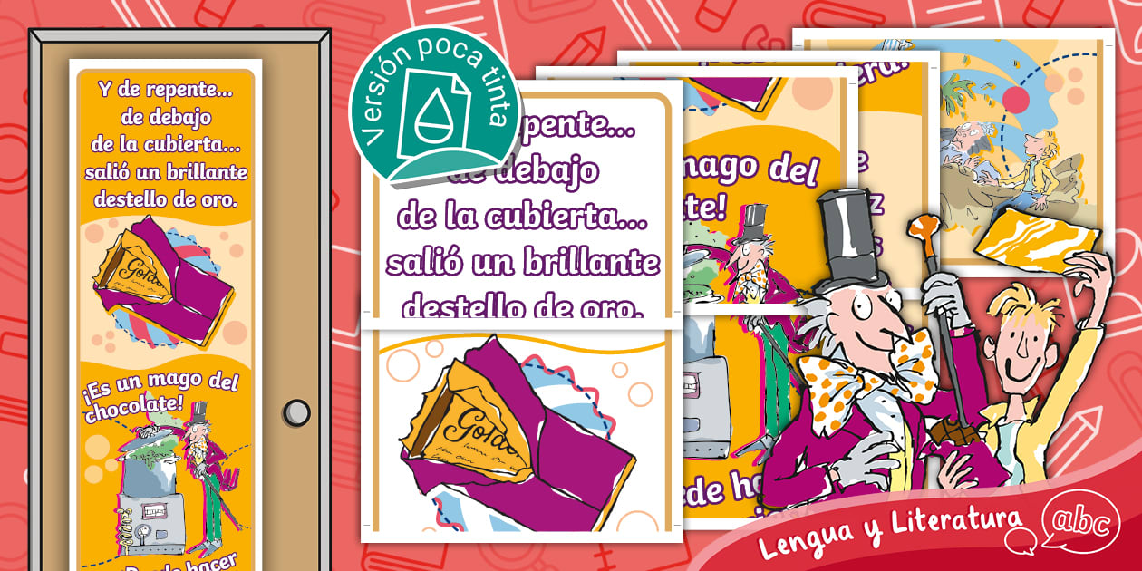 Puerta Literaria | Charlie | Chocolates | Quentin Blake