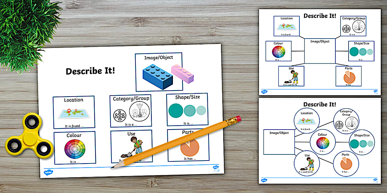 Semantic Feature Analysis Template (teacher made) - Twinkl