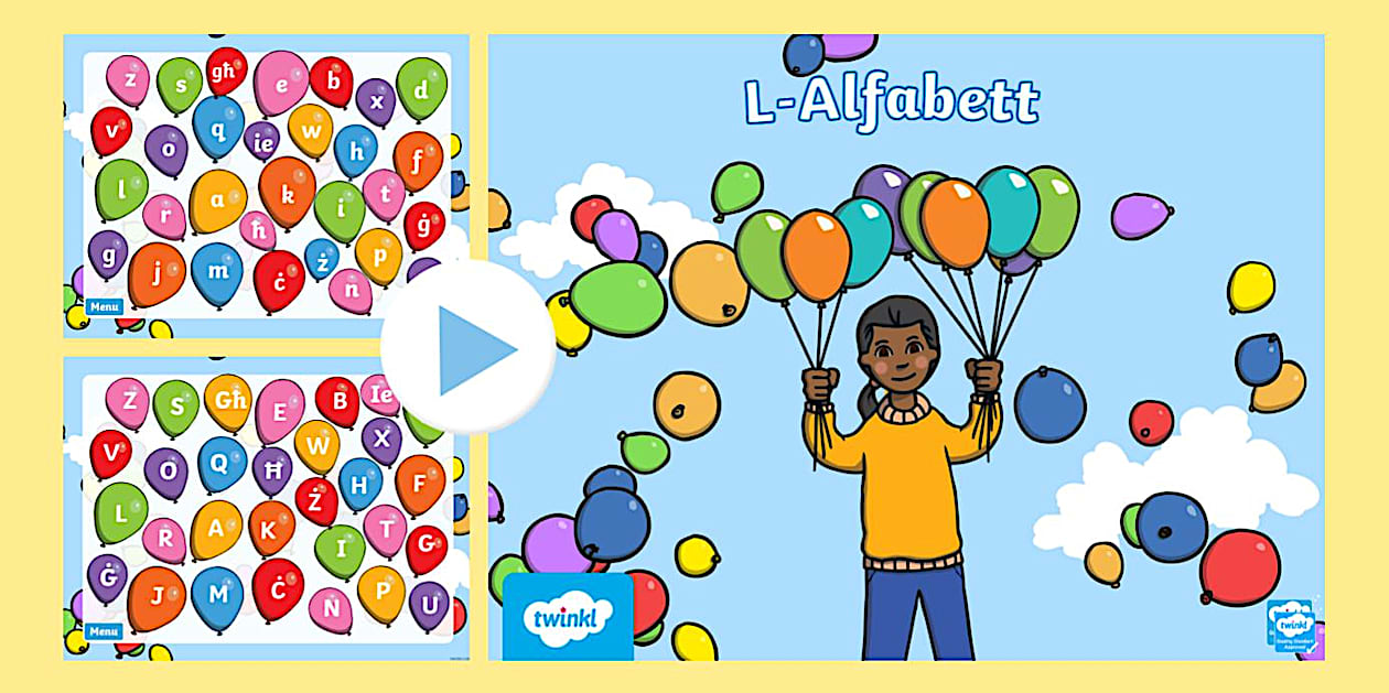L-Alfabett: Faqqa' l-bżieżaq fl-ordni t-tajba - Twinkl