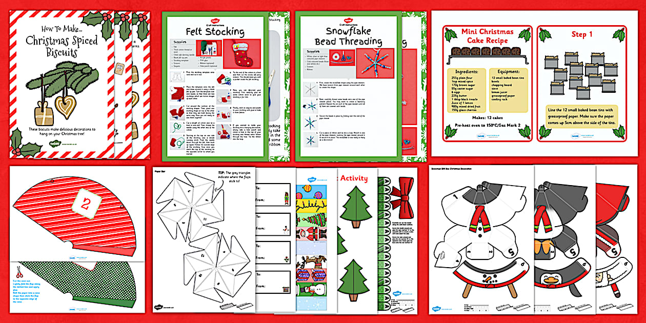 Winter Crafts Resource Pack (teacher made) - Twinkl