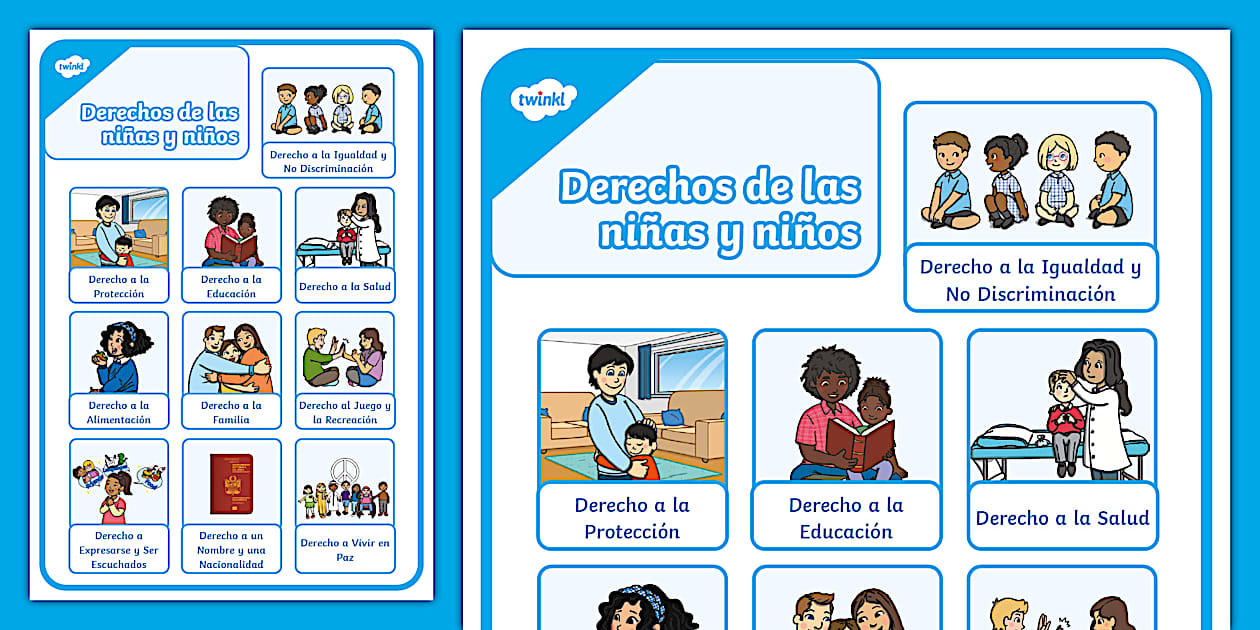 Lámina de los derechos de los niños | Twinkl - Twinkl