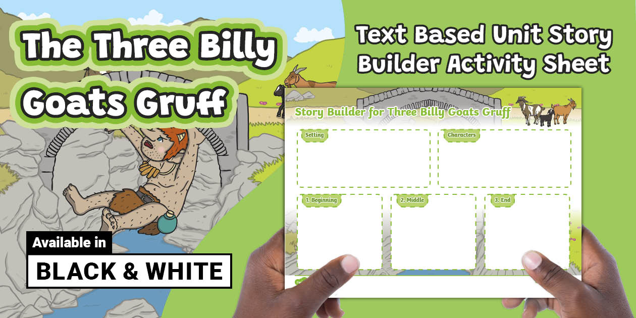 Three Billy Goats Gruff Story Builder