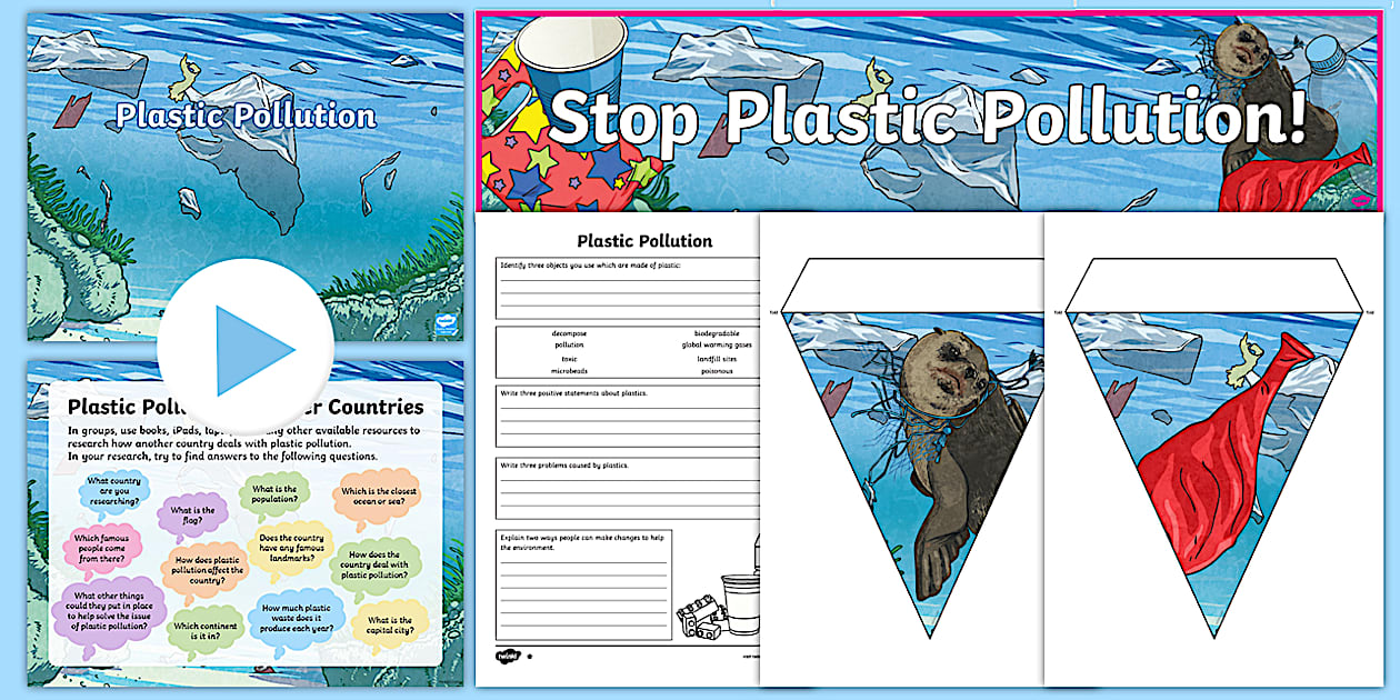 Plastic Pollution Resource Pack - Enviroweek - Primary Resource