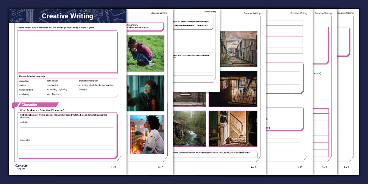 Creative Writing Booklet (teacher made) - Twinkl