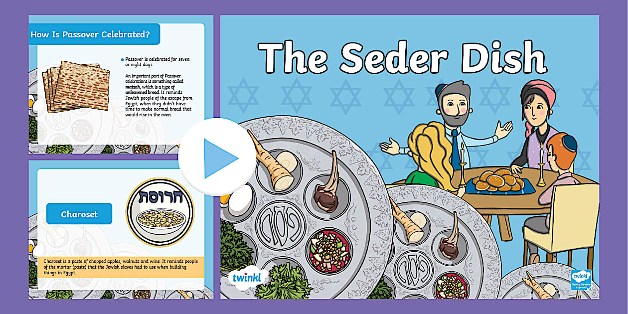 Seder PowerPoint (Teacher-Made) - Twinkl