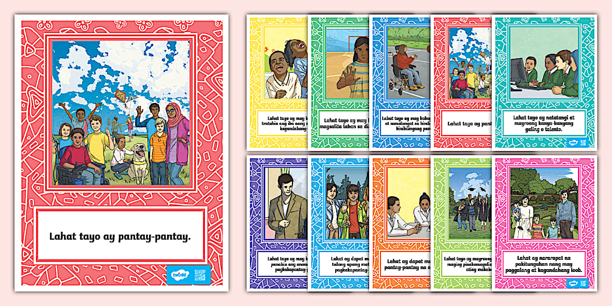Pagkakapantay-Pantay Ng Mga Kasarian Poster KS2 | Philippines | Twinkl