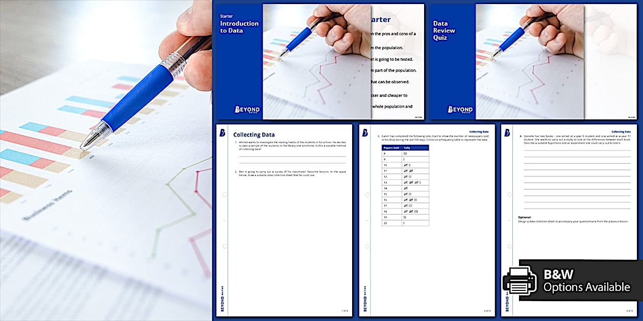 Collecting Data: An Introduction | KS5 Maths | Beyond