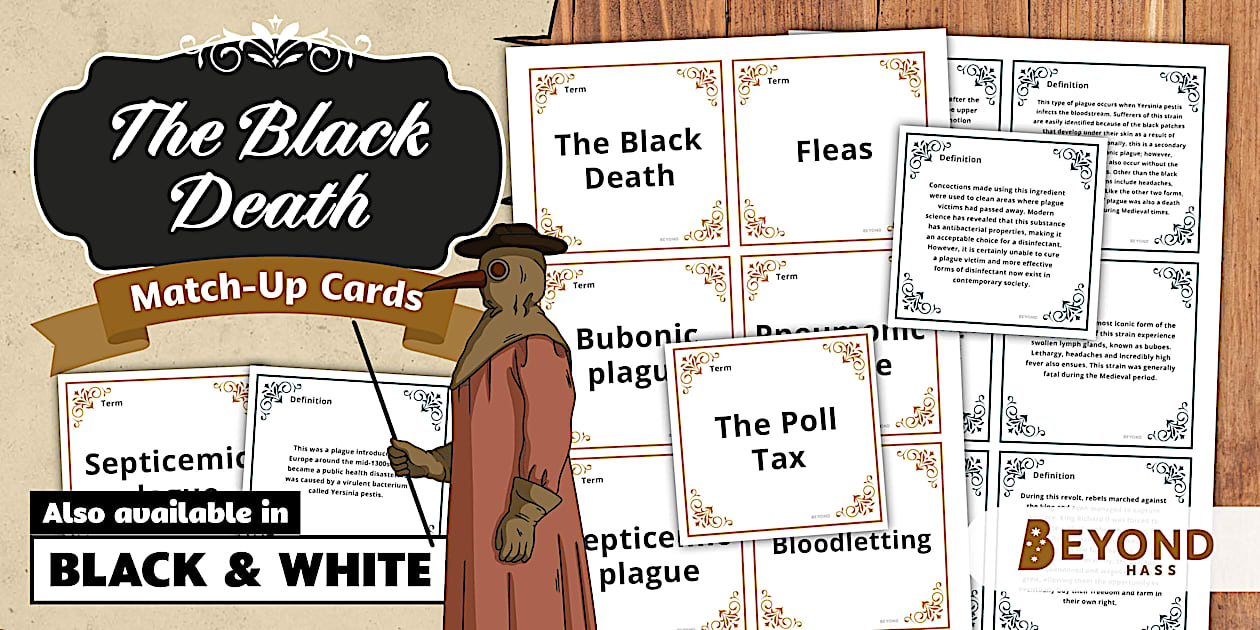 The Black Death Match-Up Cards