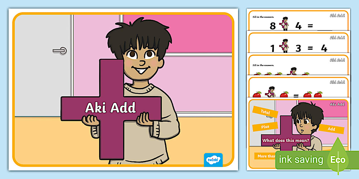 Aki Add Posters (Teacher-Made) - Twinkl