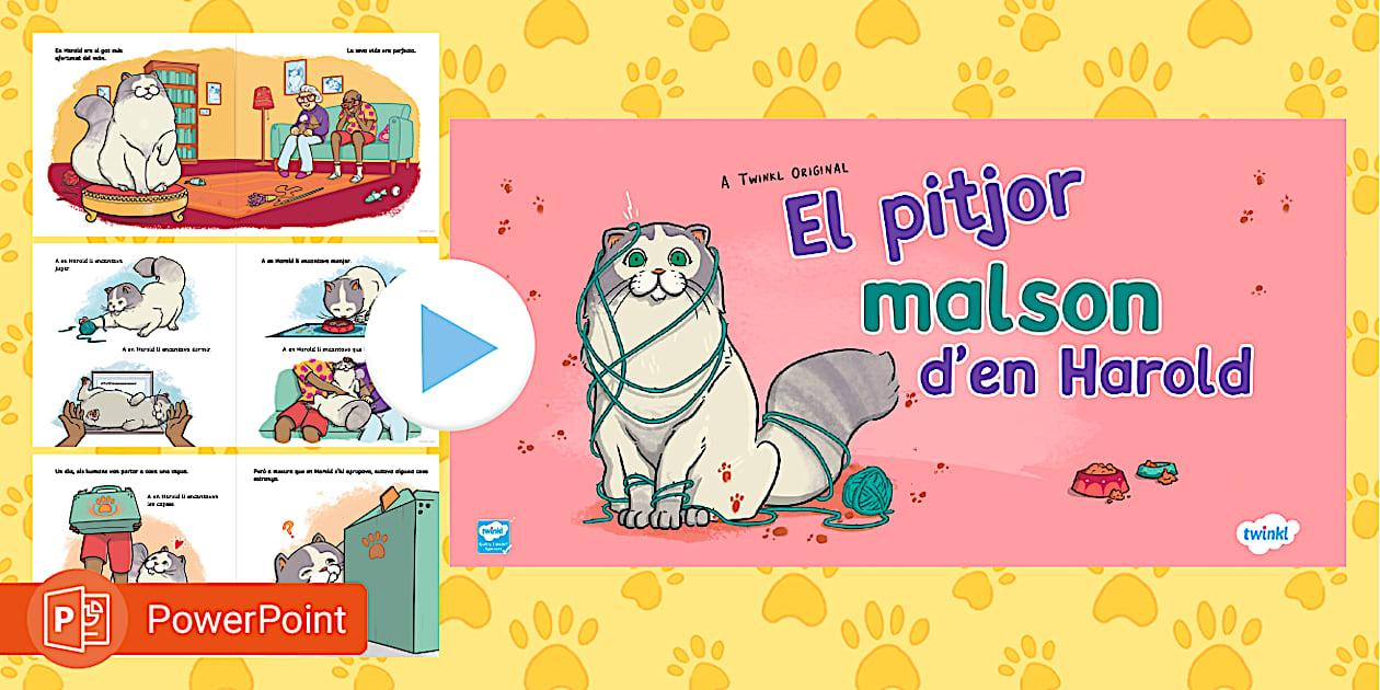 Conte: El pitjor malson d'en Harold - Català (Teacher-Made)