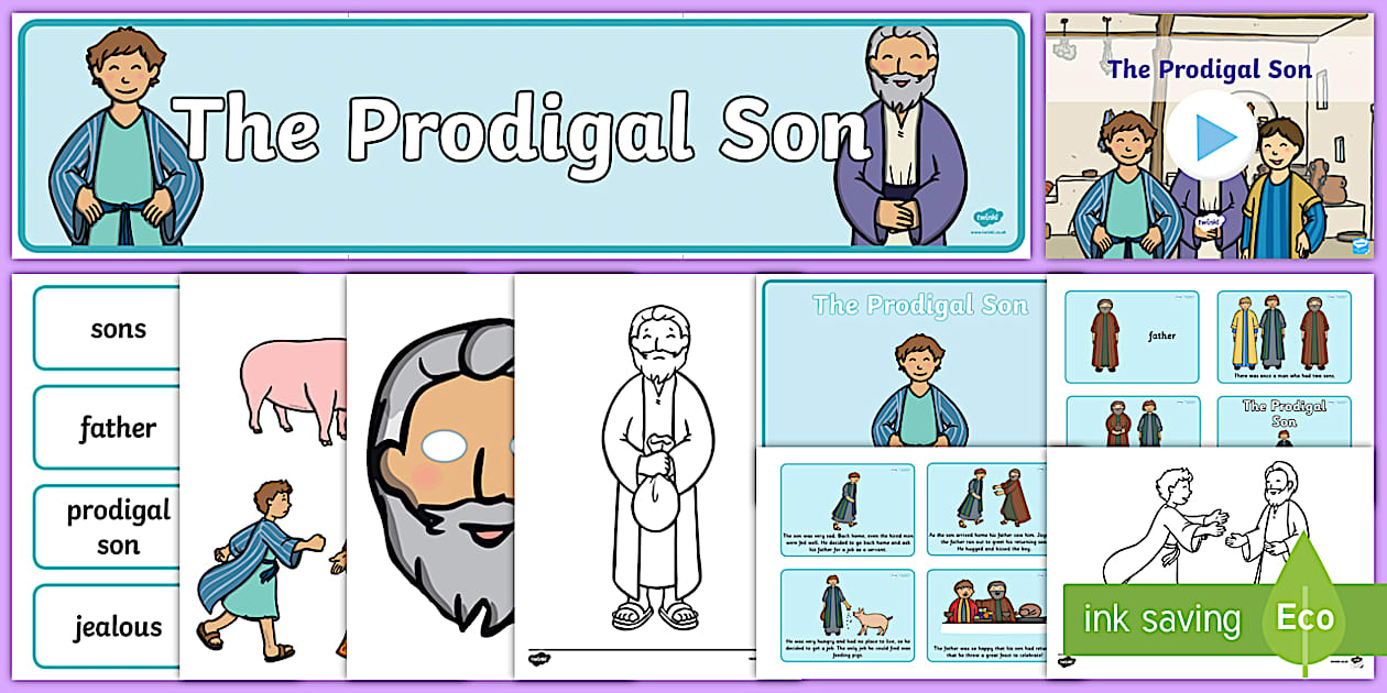 CfE Early Level The Prodigal Son Resource Pack - Twinkl