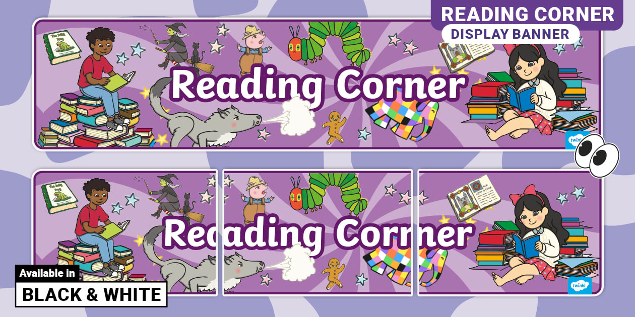 👉 Reading Corner Display Banner