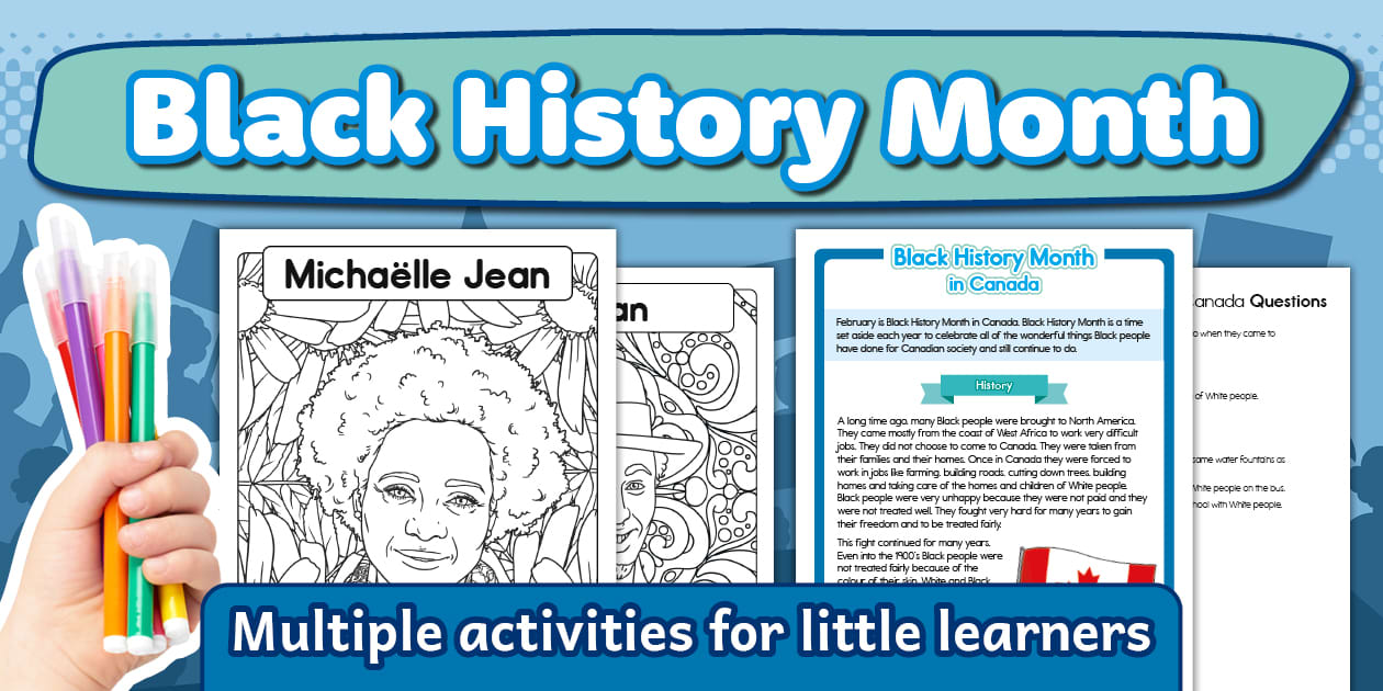 Black History Month: Primary Early Finisher Activity