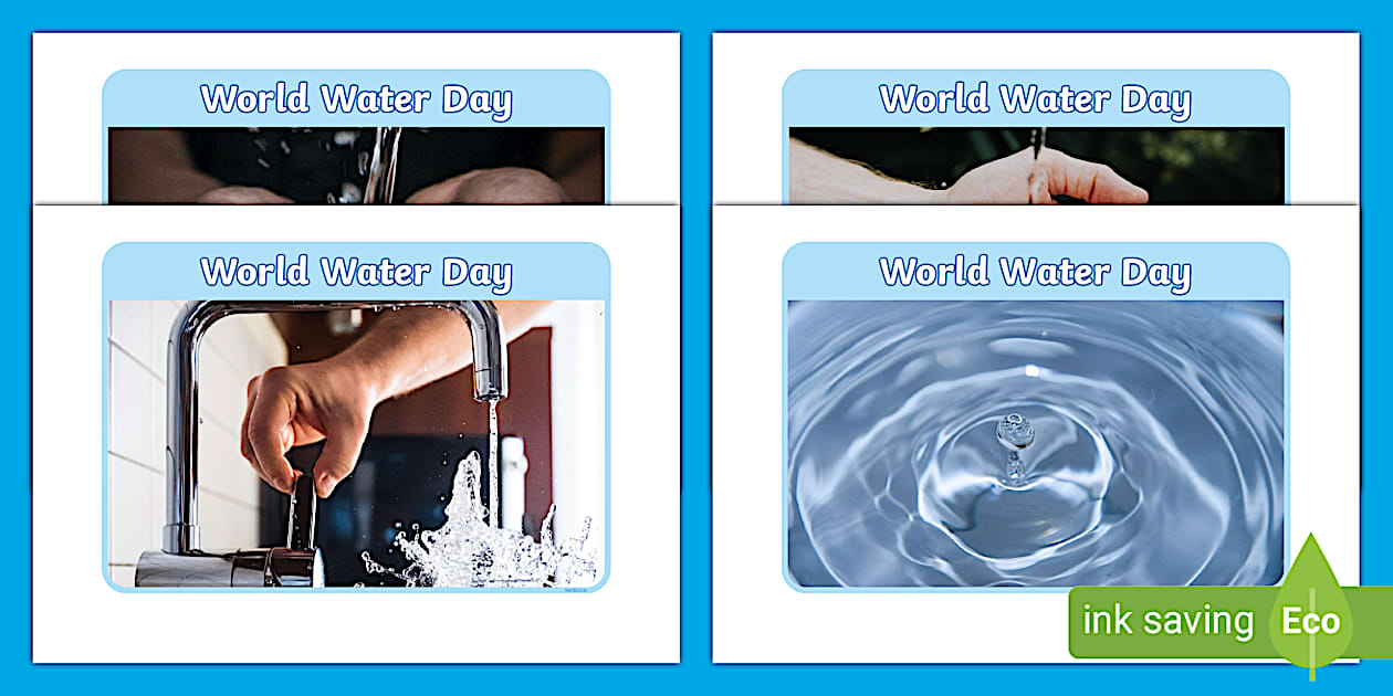 World Water Day Photo Pack (teacher made) - Twinkl