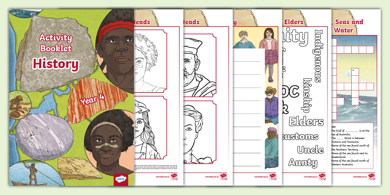 History Activity Booklet Year 4