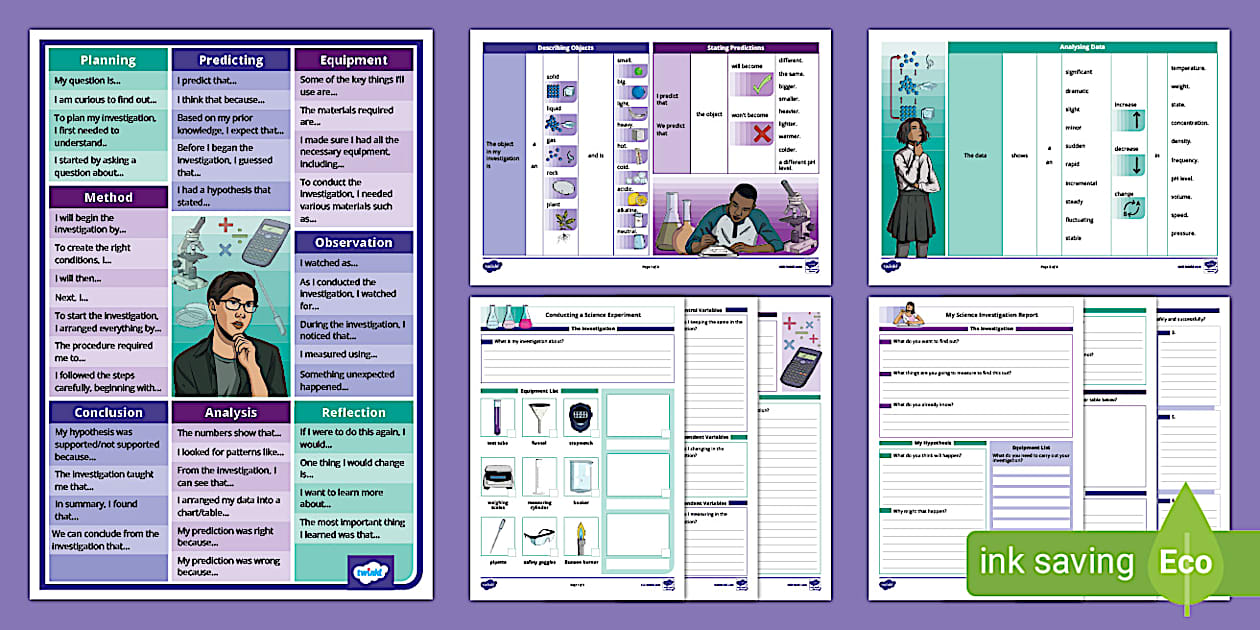 Conducting a Science Investigation - EAL Older Learners Template