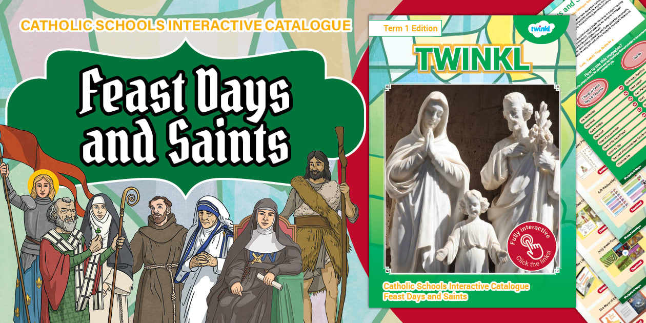 Catholic Feast Days & Saints Catalogue