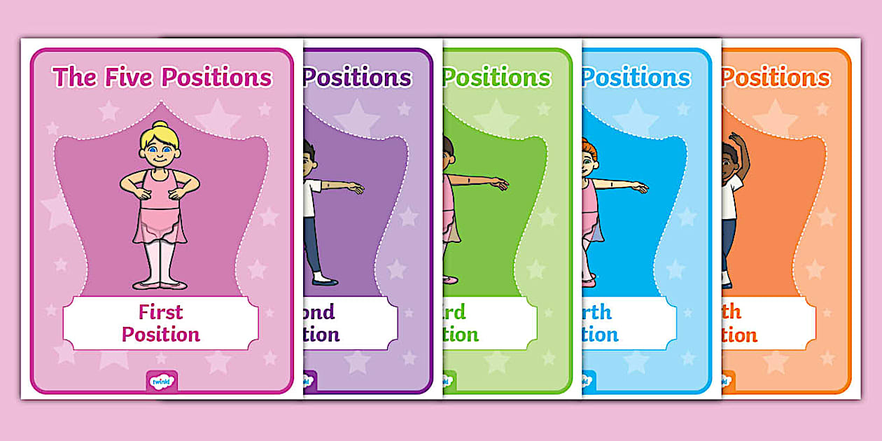Ballet Positions Display Posters (Hecho por educadores)