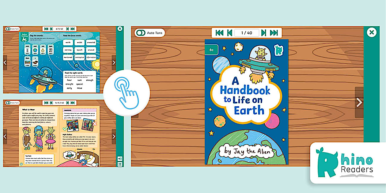 Level 6c Decodable Readers: A Handbook to Life on Earth