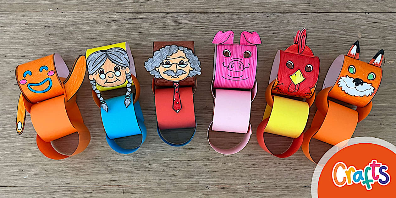 The Gingerbread Man Paper Chains (Teacher-Made) - Twinkl