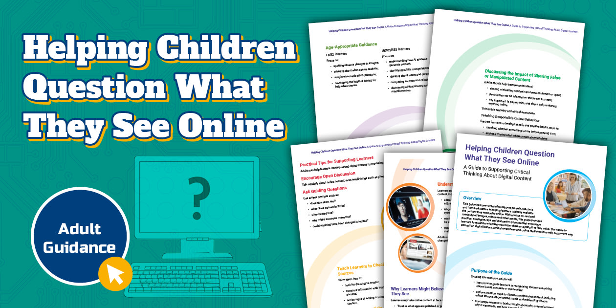 Online Content Questioning Guide for Children