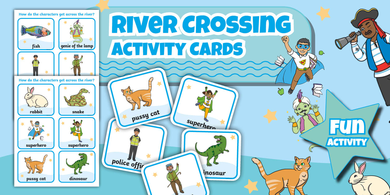 River Crossing Activity Cards