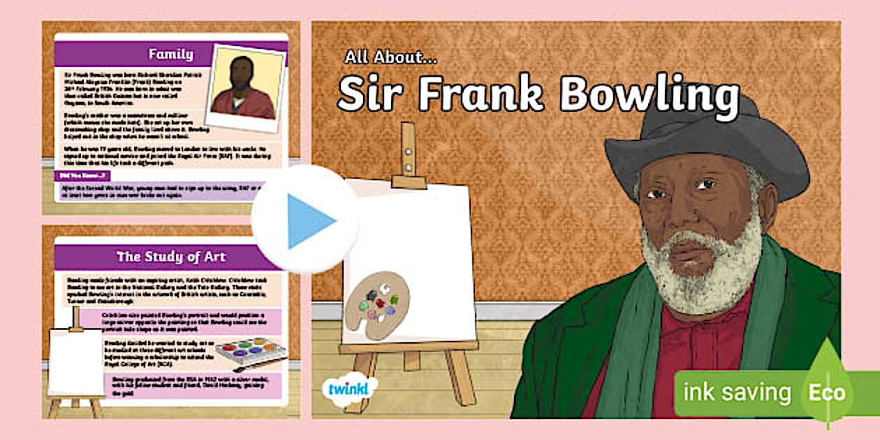 KS2 All About Frank Bowling (teacher made) - Twinkl