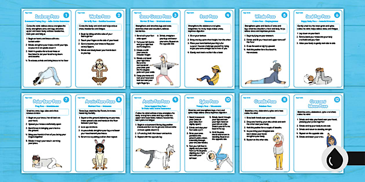 Winter in Canada: Snow Yoga - Twinkl