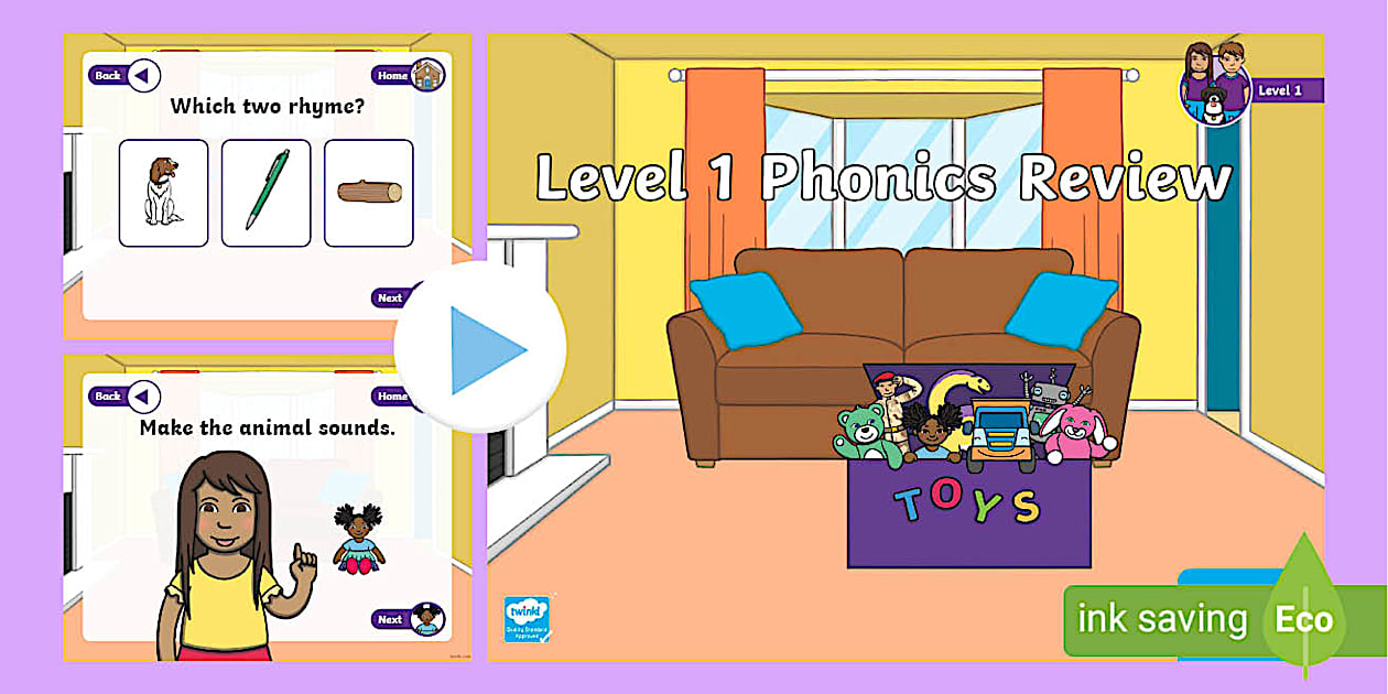Phase 1 Twinkl Phonics Assessment Materials PowerPoint