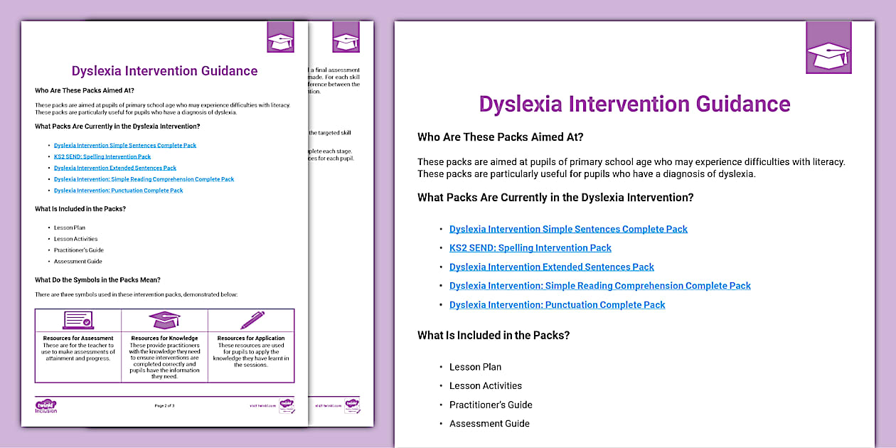 Dyslexia Intervention Guide | SEND | Twinkl (teacher made)