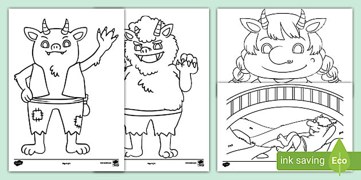 Trolls Colouring Sheets (teacher made) - Twinkl