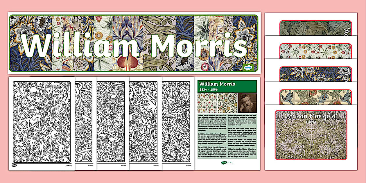 Inspirational William Morris Art Class Resources | Twinkl