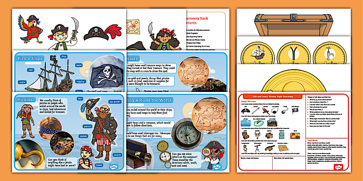 EYFS Pirates Discovery Sack | Twinkl (teacher made) - Twinkl