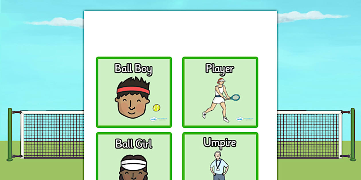 Wimbledon Badges (teacher made) - Twinkl