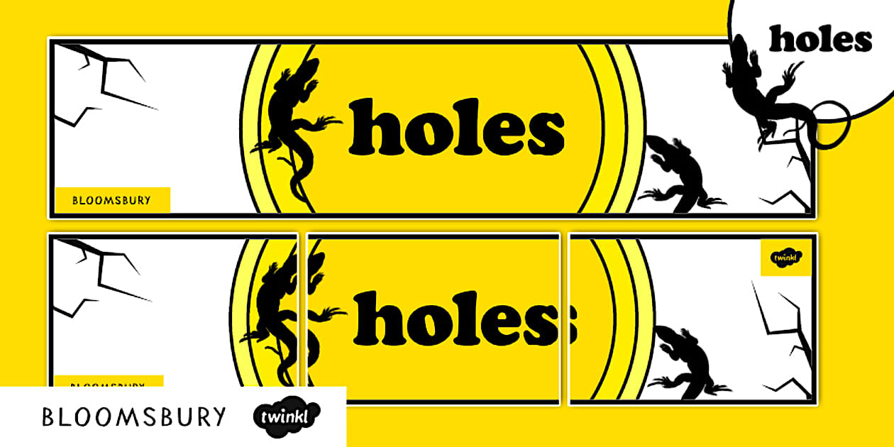 FREE! - Holes: Display Banner (Teacher-Made) - Twinkl