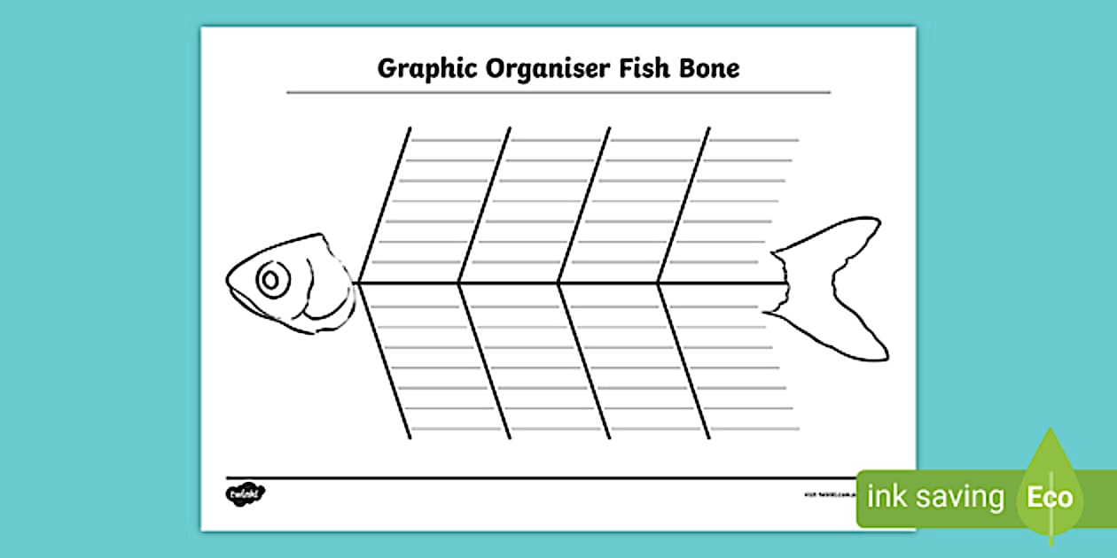 Graphic Organiser Fish Bone (öğretmen yaptı) - Twinkl