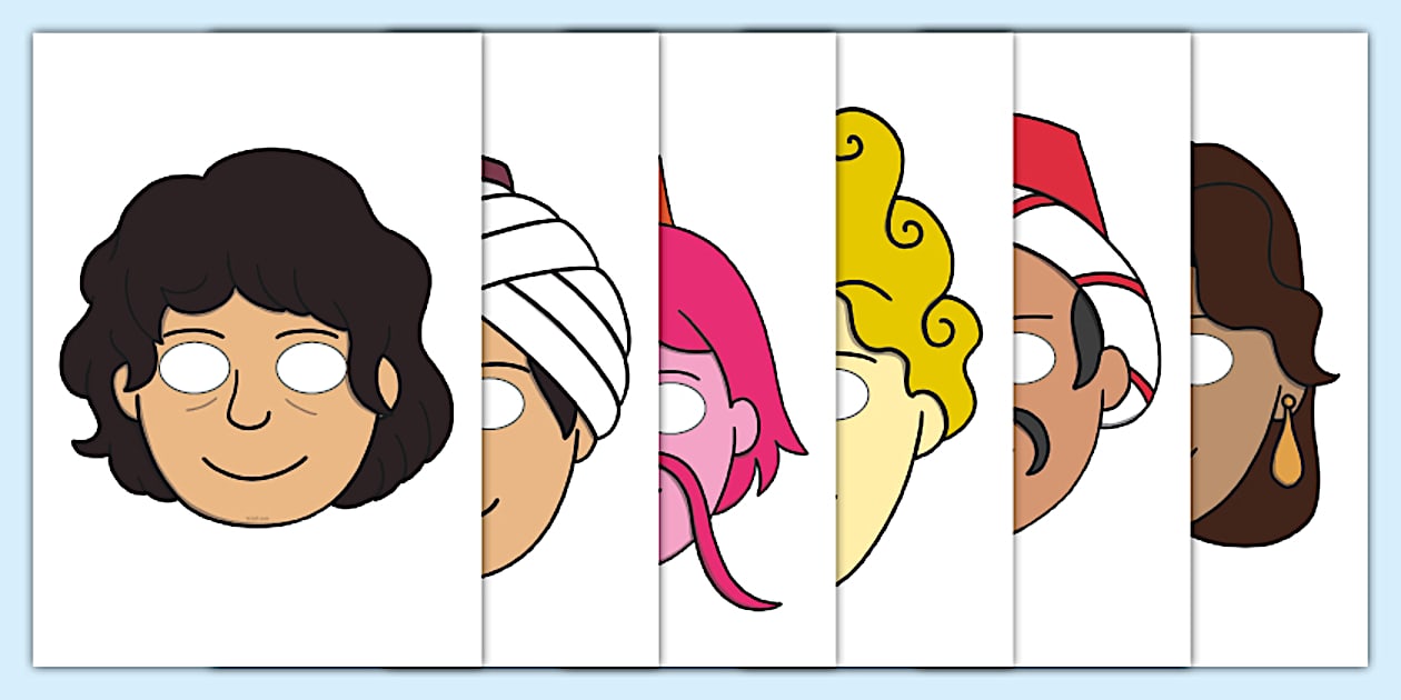 Aladdin Role-Play Masks