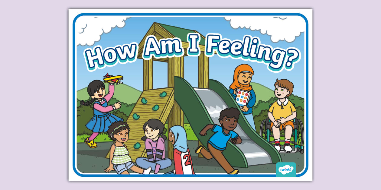 KS1 How Am I Feeling? Display Poster (teacher made) - Twinkl