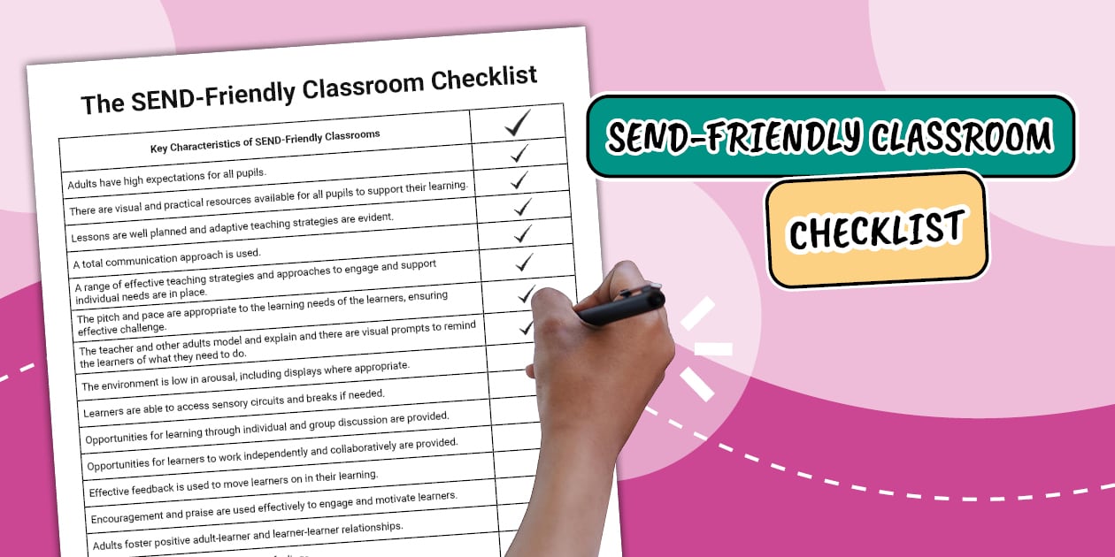 SEND-Friendly Classroom Checklist | Twinkl