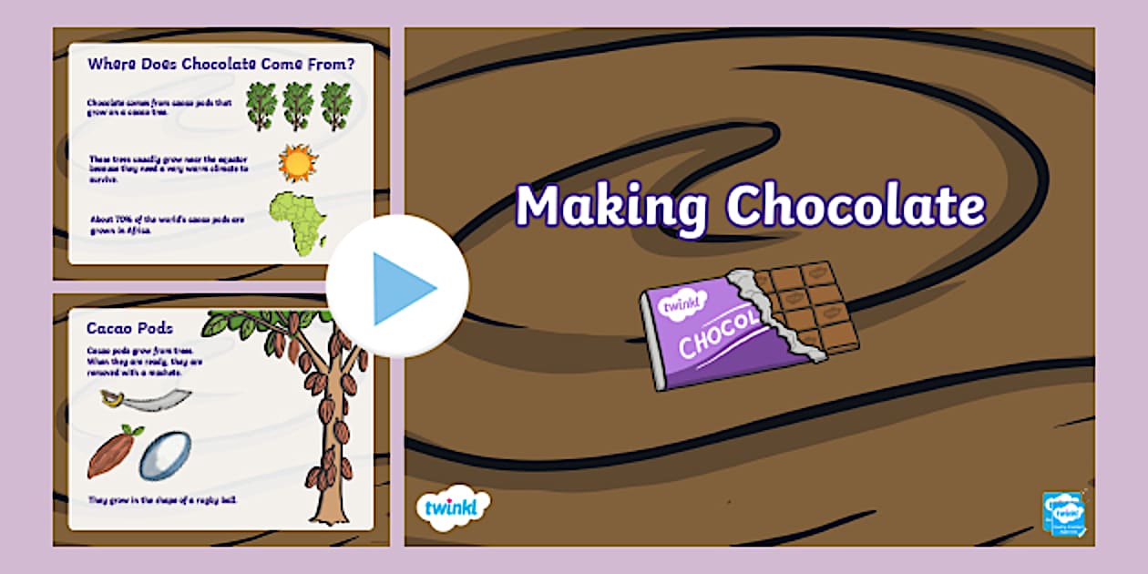 How is Chocolate Made? KS2 Making Chocolate PowerPoint